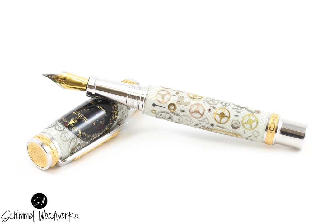 Breitling Fountain Pen - Vintage Breitling Watch Part Fountain Pen ...