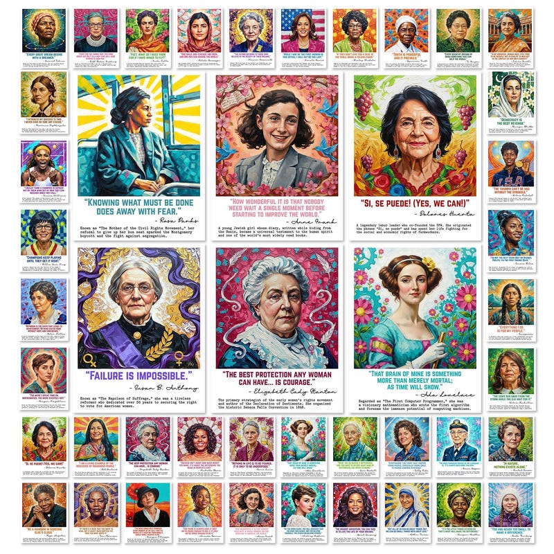 Women History Displays - Etsy