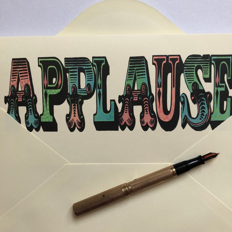 Applause Sign - Etsy
