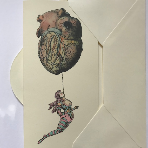 Human Heart Card