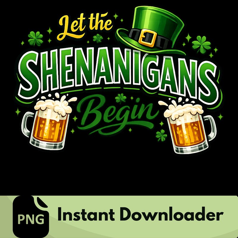 Let the Shenanigans Begin - Etsy