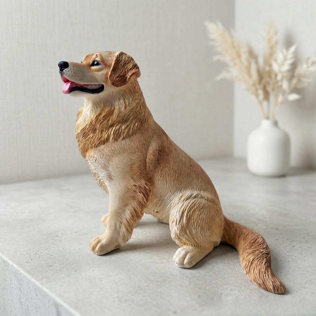 Full-body Plaster Pet Sculpture - Etsy