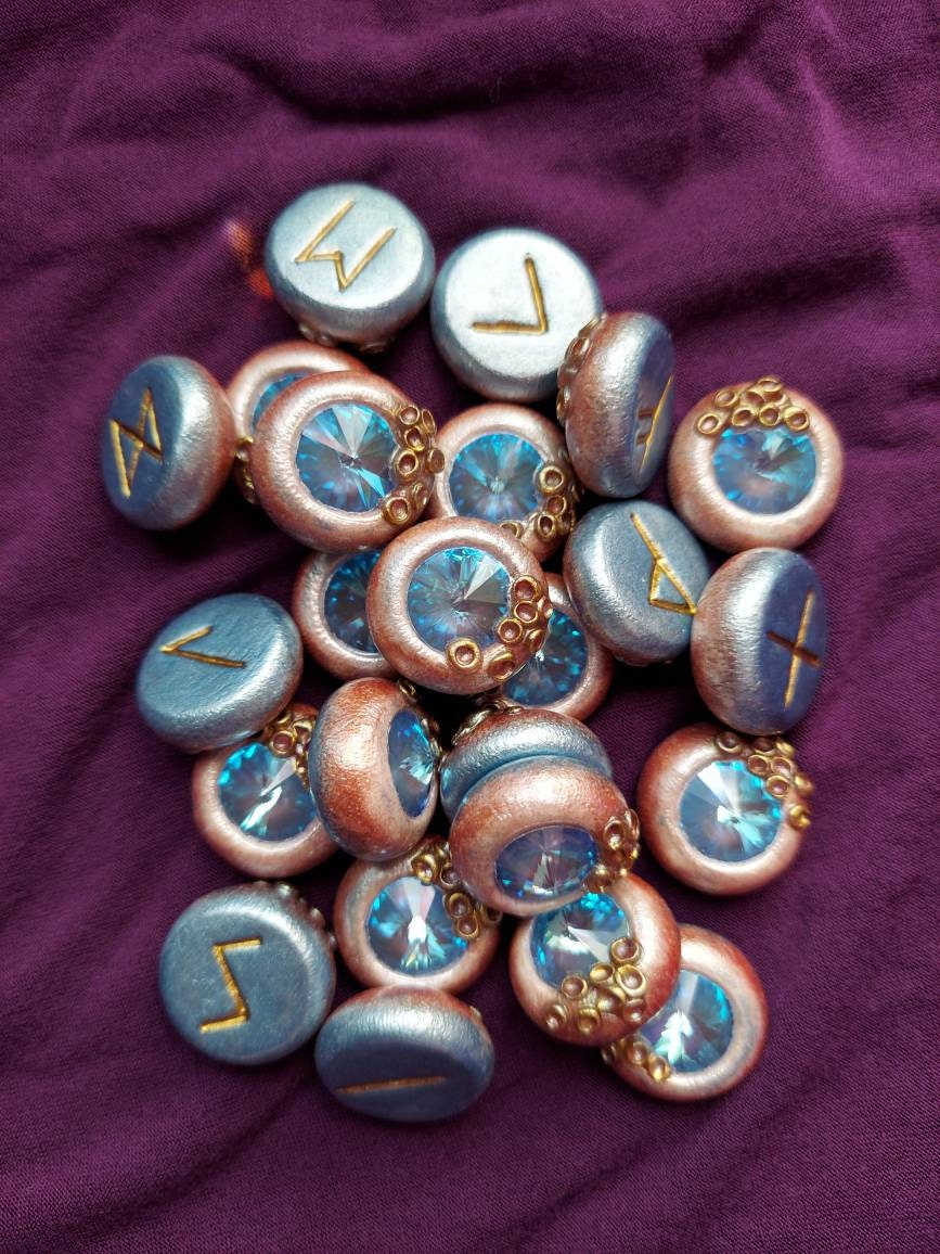 Njord Elder Futhark Rune Set - Etsy
