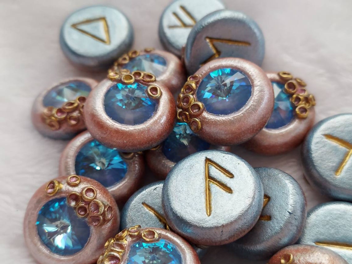 Njord Elder Futhark Rune Set - Etsy