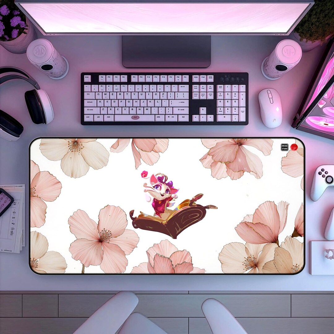 Yuumi Inspired Mouse Pad | League of Legends Inspired | Custom Mousepad ...