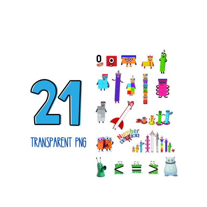 Numberblocks PNG Clipart, Numbers 0 - 10, Big Tum, Terrible Twos ...
