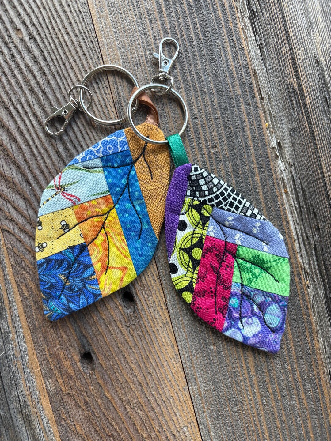 Two Key Fobs Backpack Bling Key Rings - Etsy