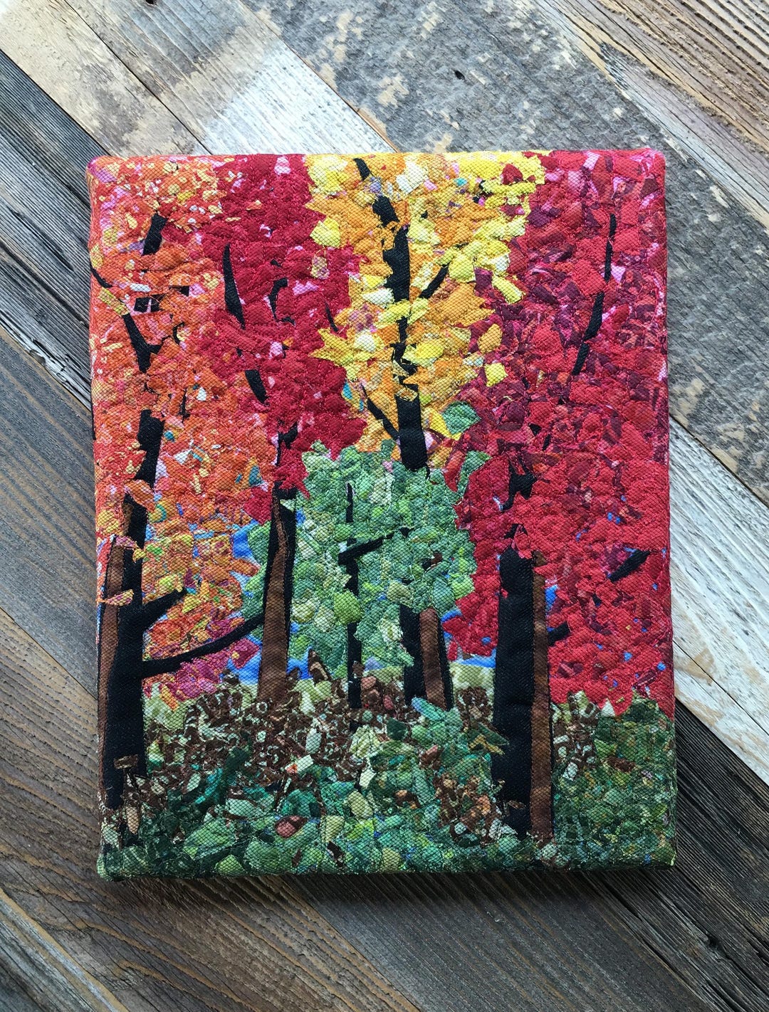 Fall Landscape Confetti Collage - Etsy