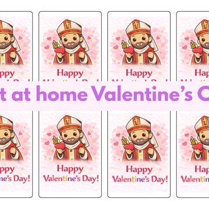 Catholic Valentine's Day Cards for Kids – St. Valentine Printable (PDF ...