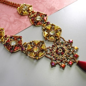 Beading Tutorial - Medea Necklace - Helios Beads by Puca, ,wibeduo ...
