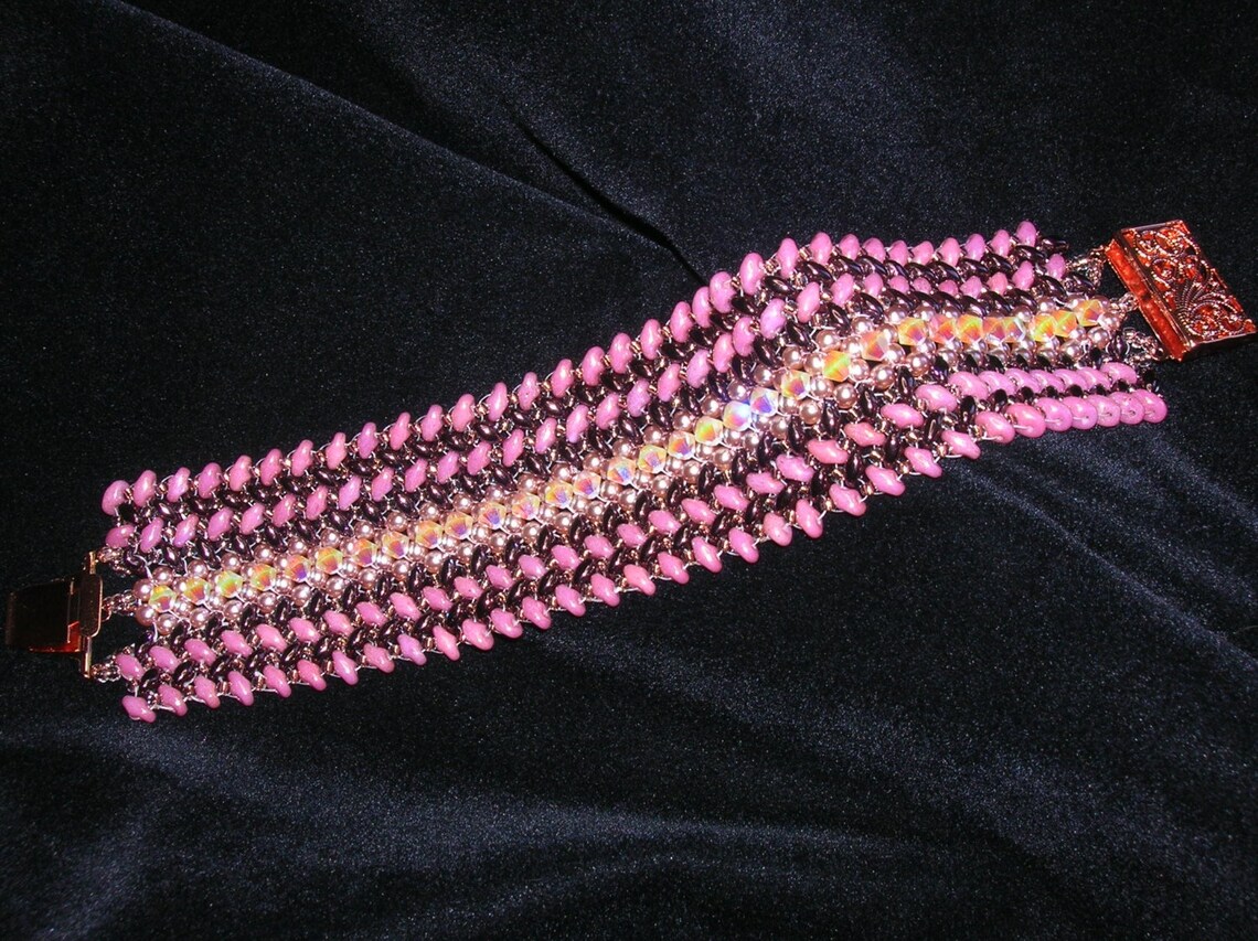 Tutorial Nostalgia - Super Duo Bracelet - Beading Tutorial - Etsy