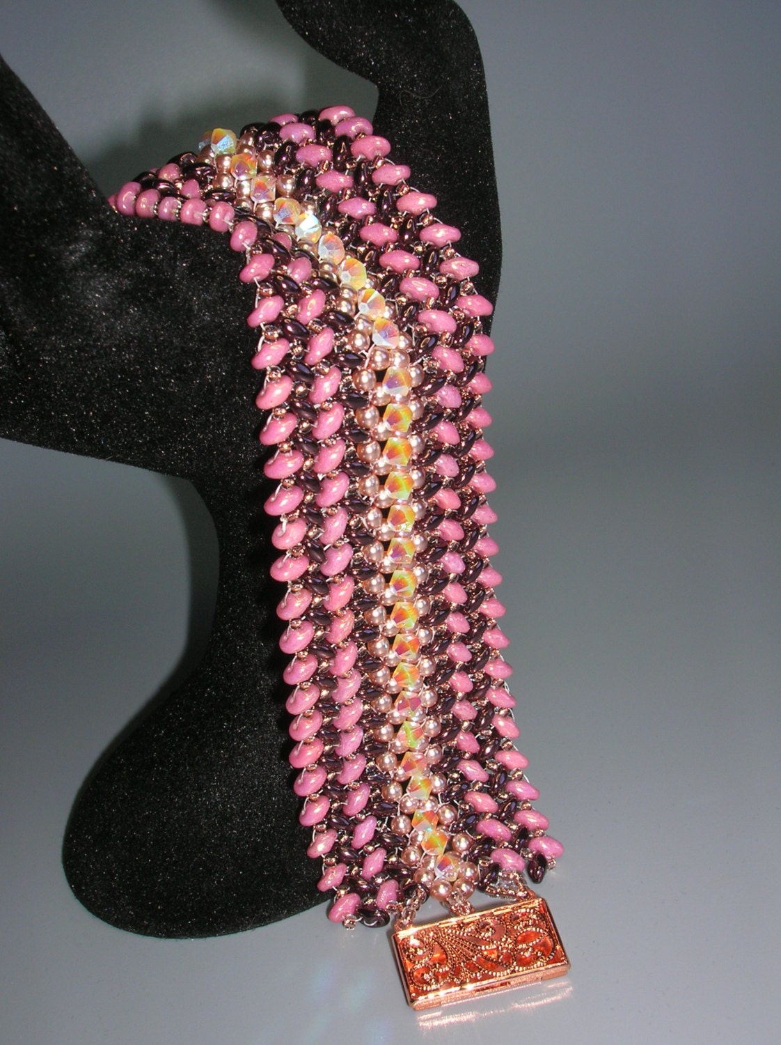 Tutorial Nostalgia Super Duo Bracelet Beading Tutorial - Etsy