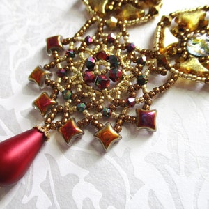 Beading Tutorial - Medea Necklace - Helios Beads by Puca, ,wibeduo ...