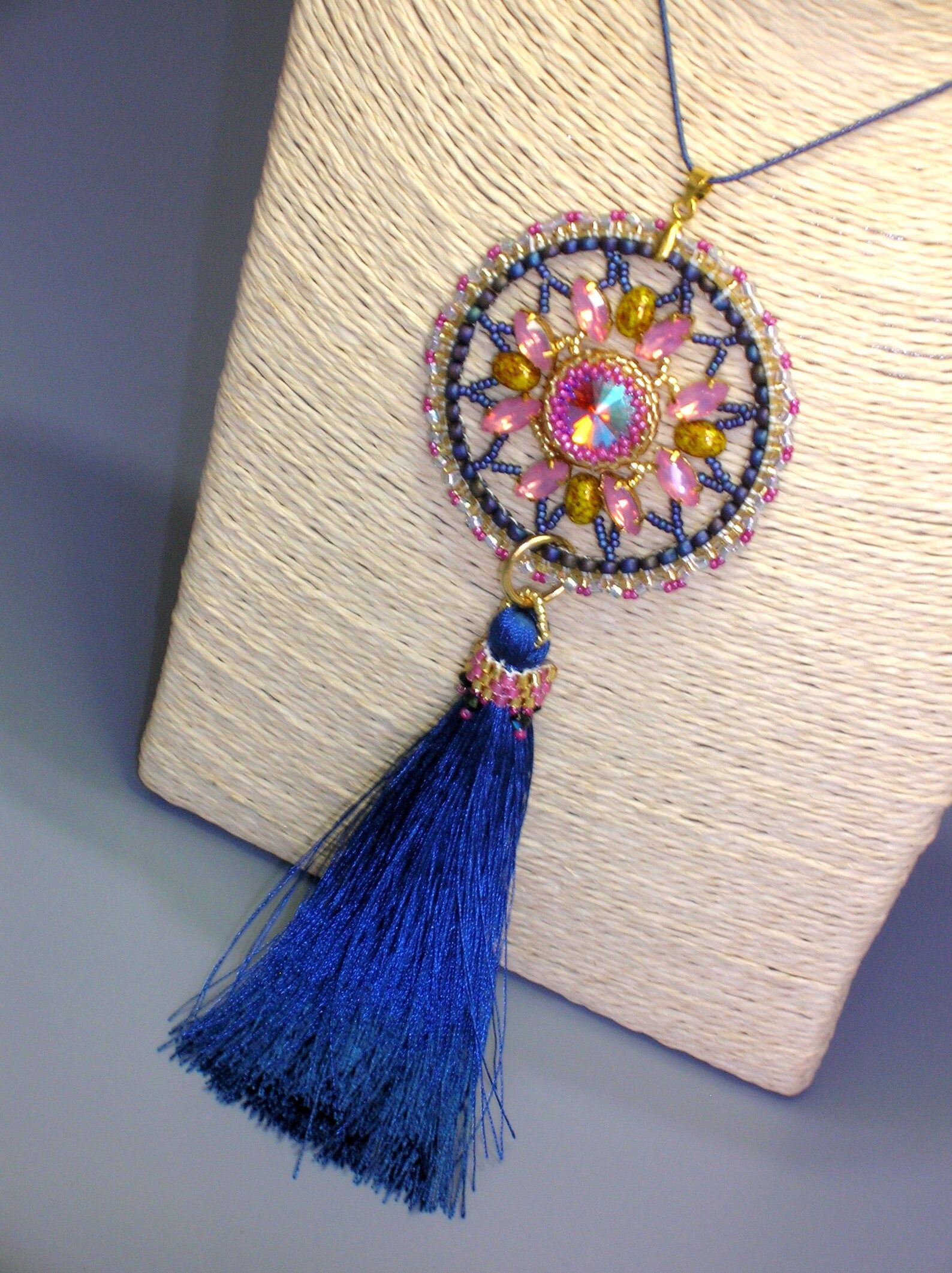 Tutorial jupiter Mandala Navette Delica Samos Rivoli | Etsy