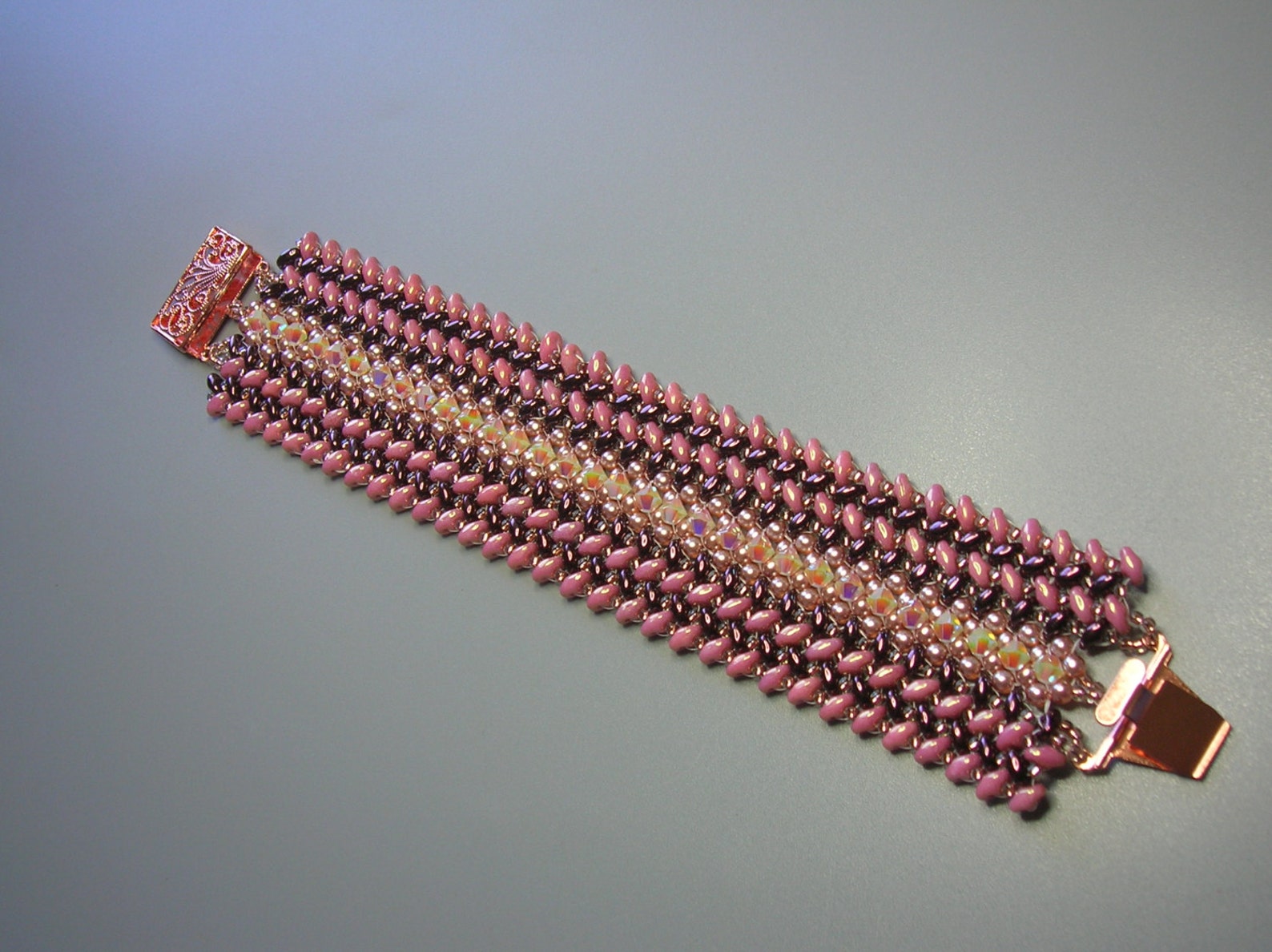 Tutorial Nostalgia Super Duo Bracelet Beading Tutorial - Etsy