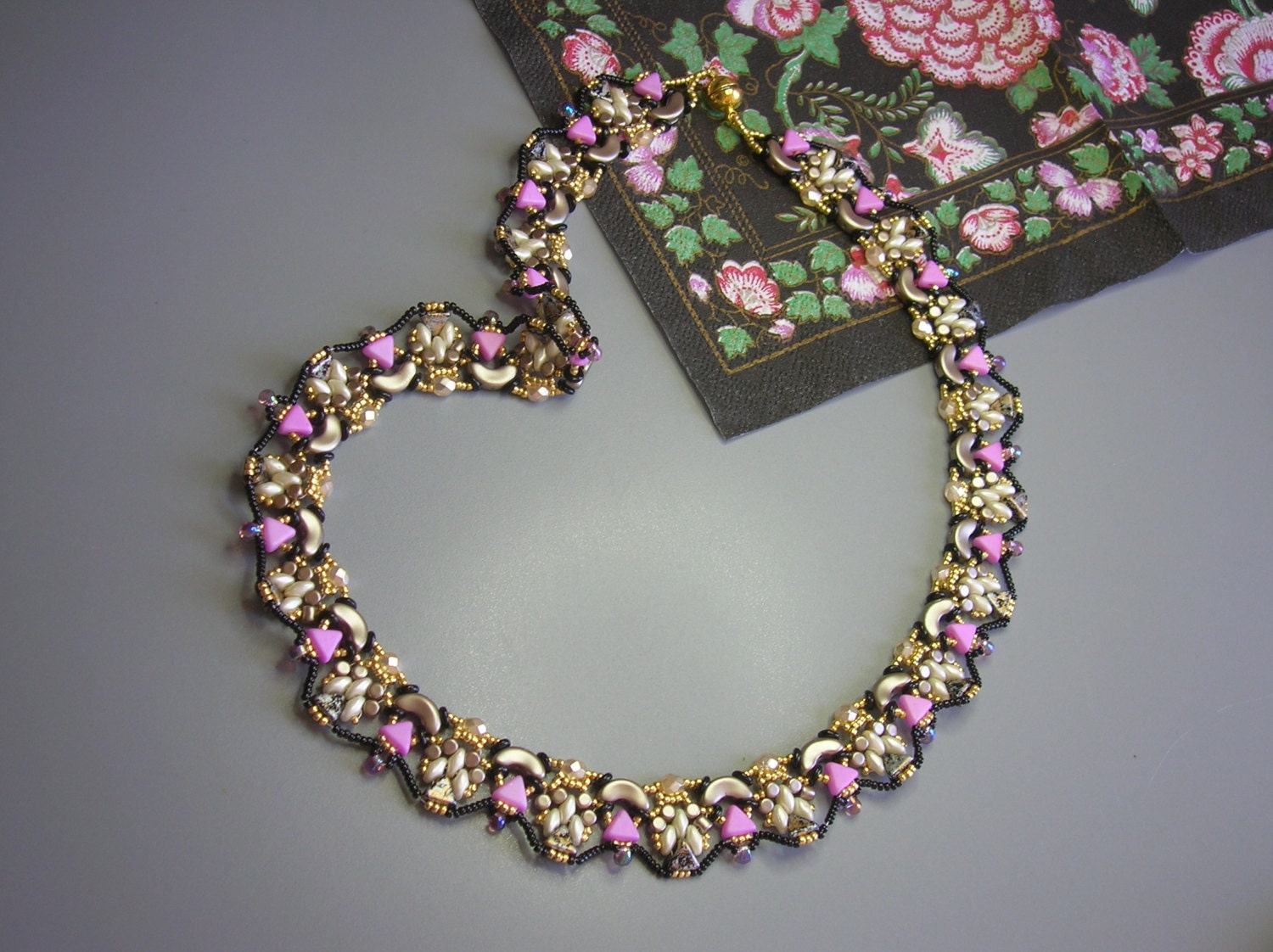 Tutorial - Princess Necklace - Arcos and Minos, Kheops, Super Duo and ...