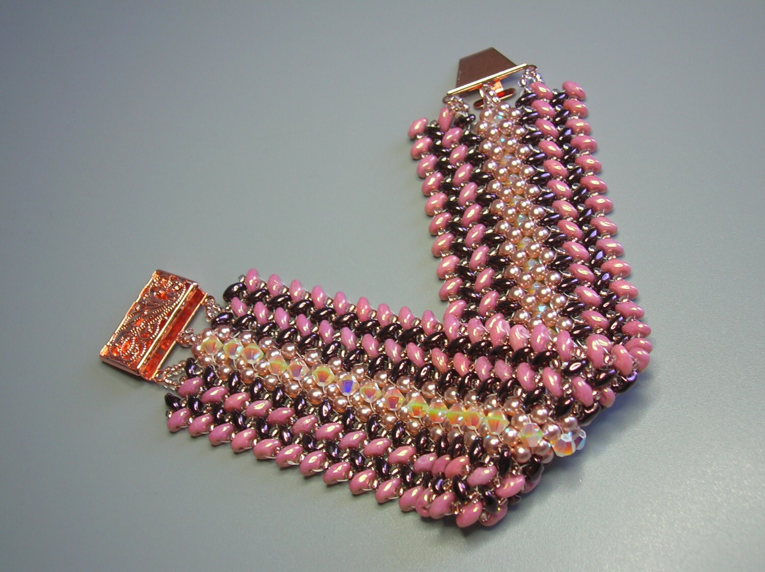 Tutorial Nostalgia Super Duo Bracelet Beading Tutorial - Etsy