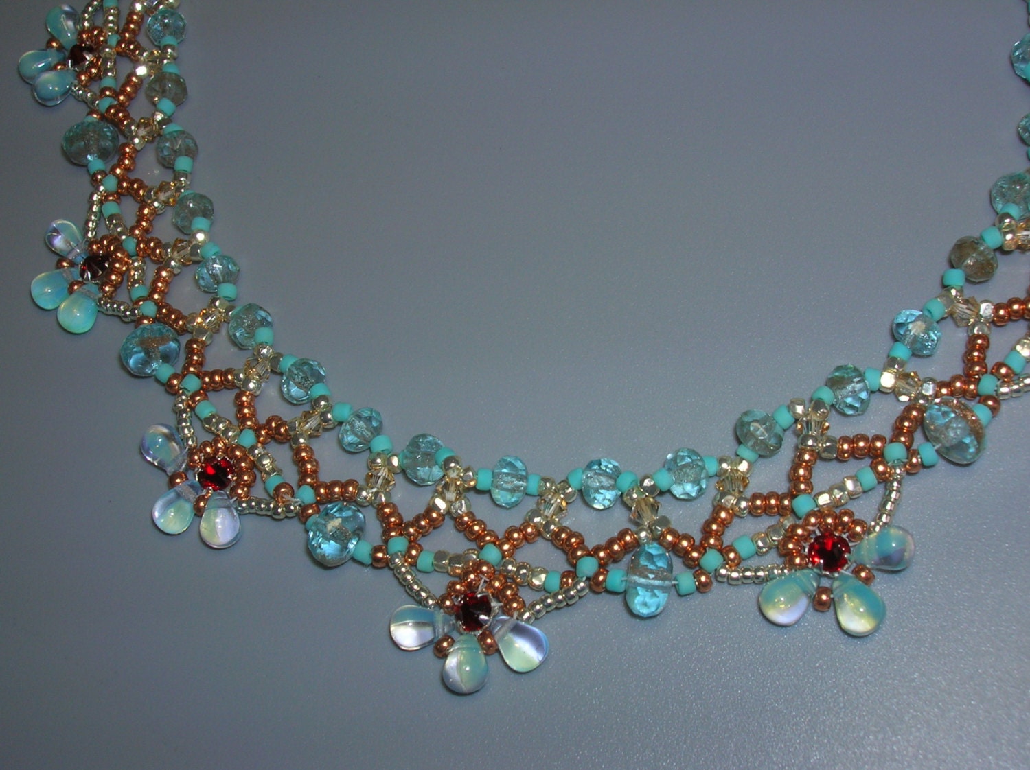 Tutorial - Tenderly Blooming -rondelles and Rose Monte’s Beading ...