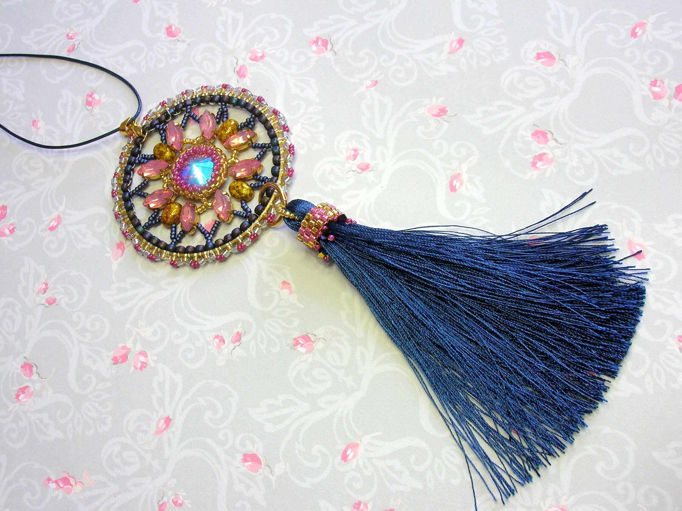 Tutorial jupiter Mandala Navette Delica Samos Rivoli | Etsy