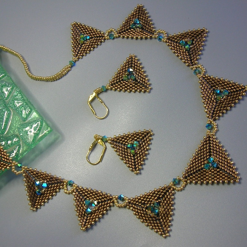 Beaded Triangle Patterns - Etsy