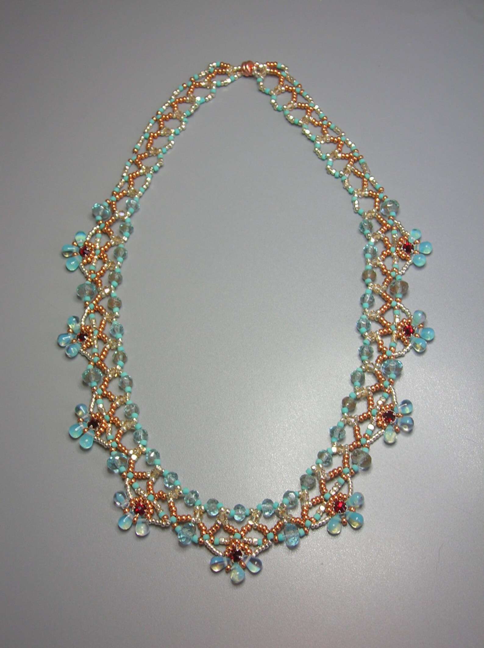Tutorial - Tenderly Blooming -rondelles and Rose Monte’s Beading ...