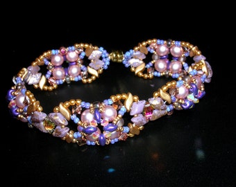 Tutorial Lotus Flower Stormduo Gemduo Superduo Czech | Etsy