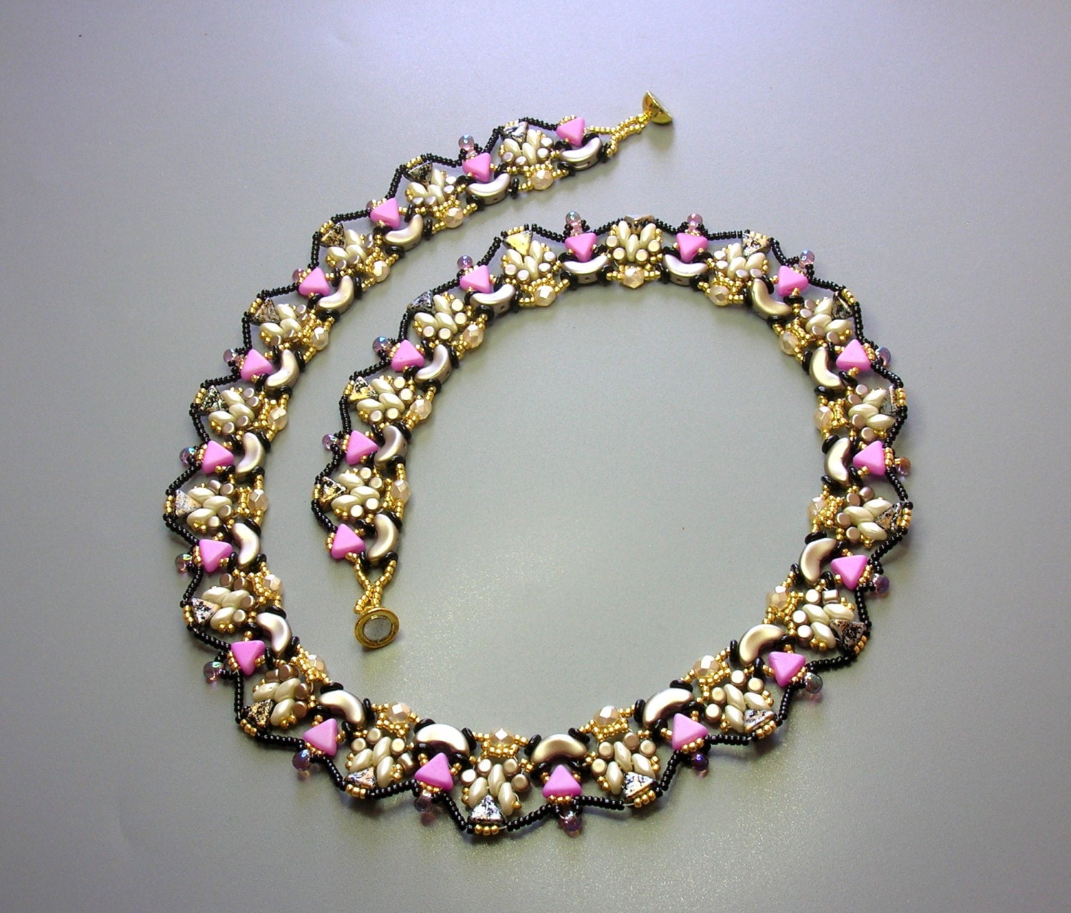 Tutorial - Princess Necklace - Arcos and Minos, Kheops, Super Duo and ...