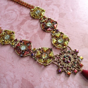 Beading Tutorial - Medea Necklace - Helios Beads by Puca, ,wibeduo ...