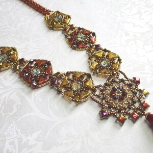 Beading Tutorial - Medea Necklace - Helios Beads by Puca, ,wibeduo ...