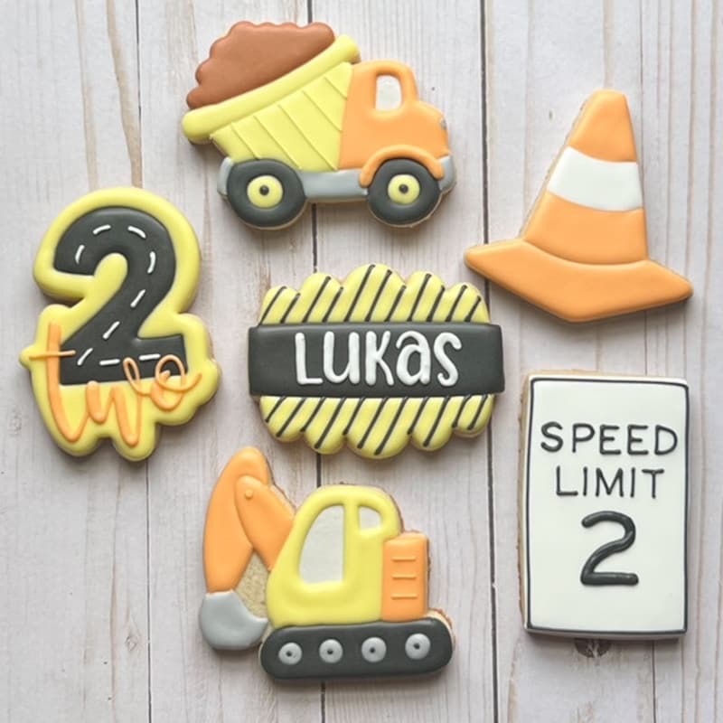Construction Cookies - Etsy