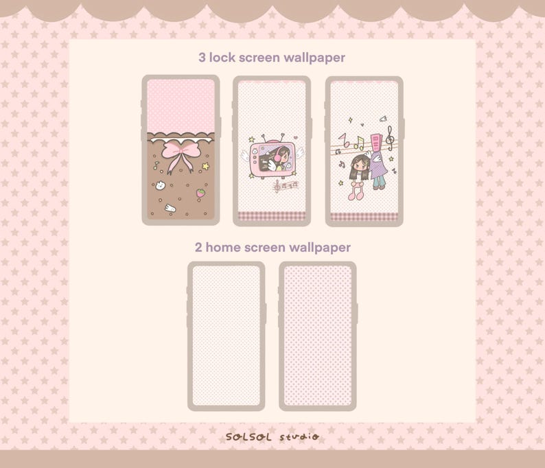 Cute Angel Aesthetic Ios Icon Pack | Kawaii Pink App Icons Widget ...