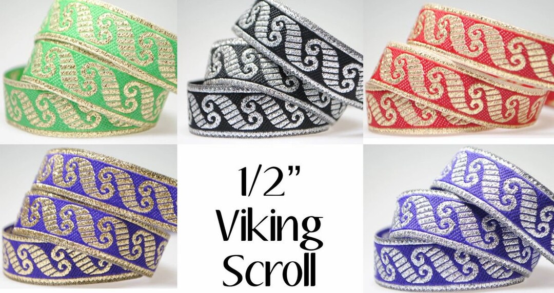 Viking Scroll 1/2 Jacquard - Etsy