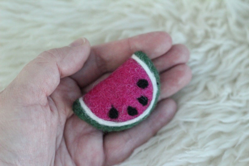 Felt Watermelon Slices - Etsy