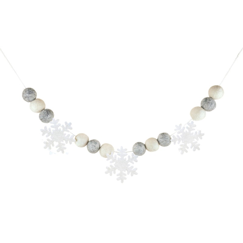 Snowflake Garland - Etsy