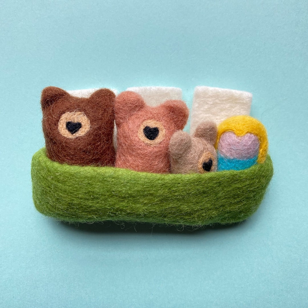 Pocket Pals | Goldilocks & the 3 Bears - Etsy