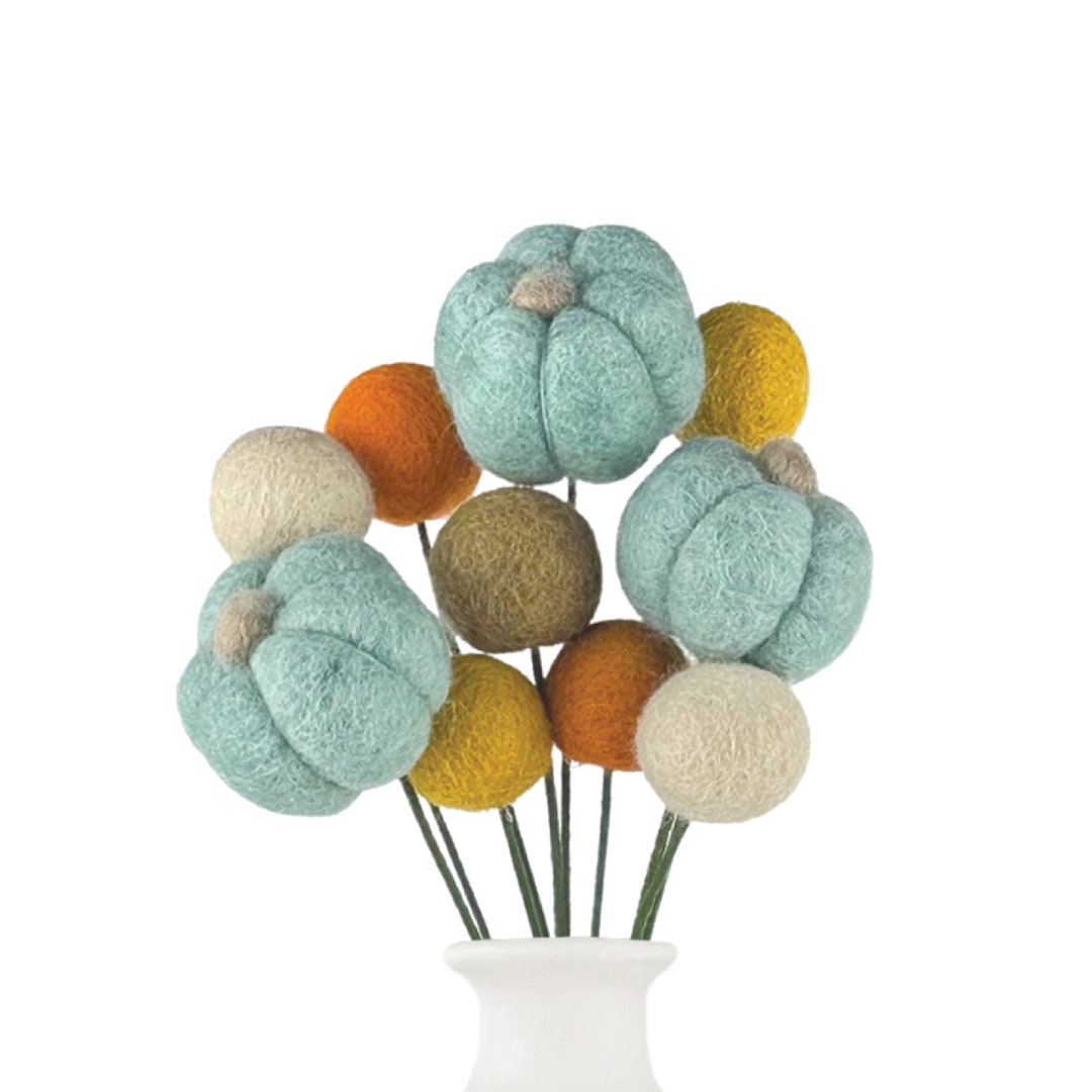 Mint Pumpkin Latte Bouquet -choose 10 or 20 Stems - Etsy