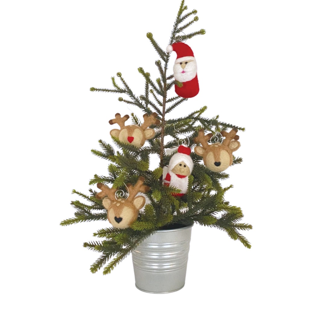 5 Piece North Pole Christmas Ornament Bundle - Etsy