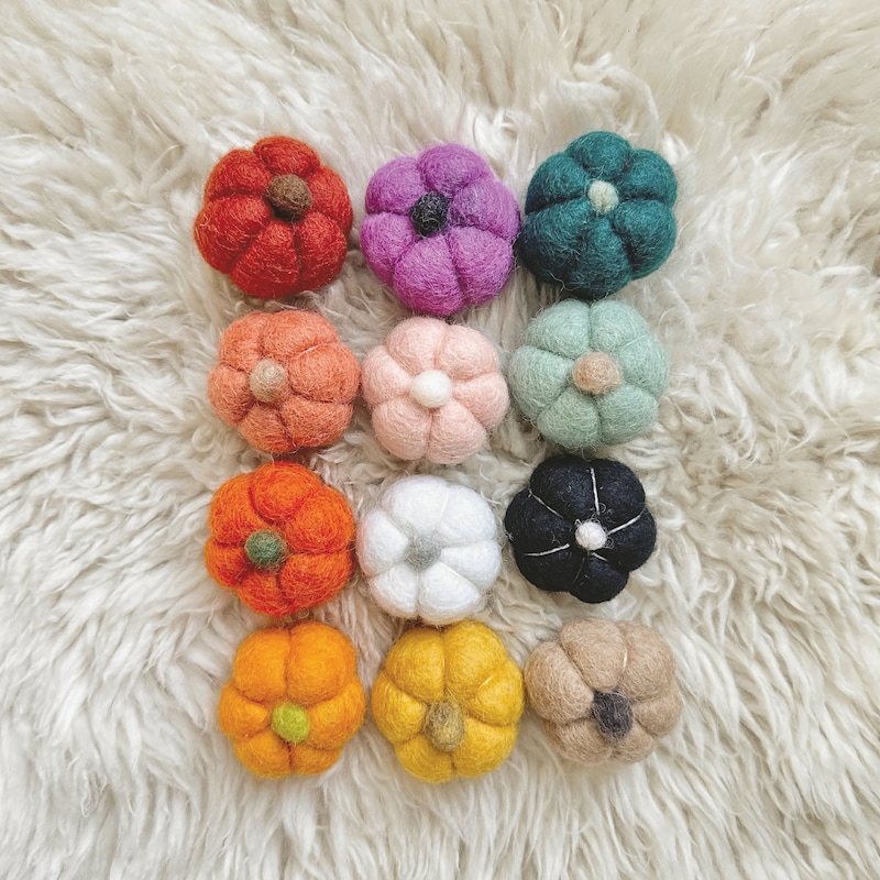 Pumpkin Felt - Etsy