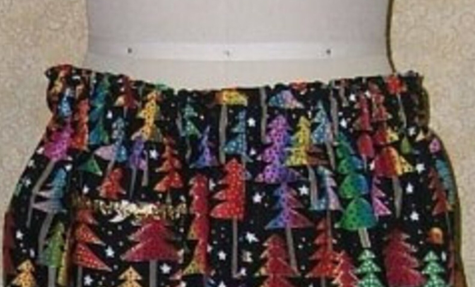 Rainbow Pines Knickers Colorful Gold Metallic Ric Rac Pocket - Etsy