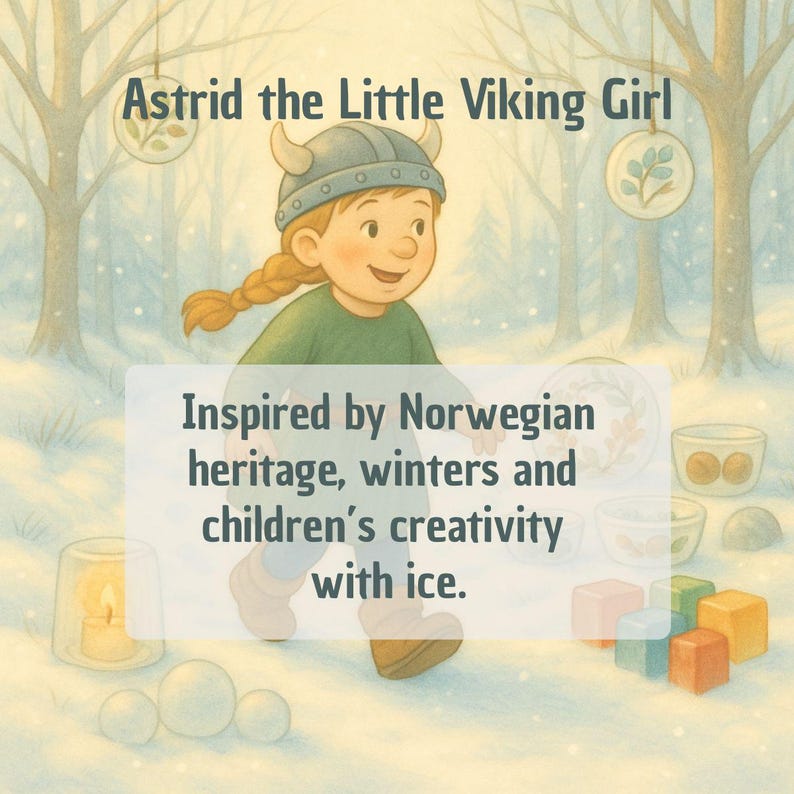 Norwegian Heritage Winter Storybook & Ice Crafts Activity Pack (digital ...