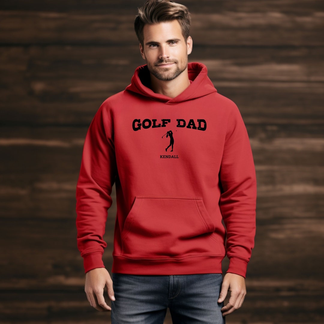 Personalized Golf Dad Sweatshirt, Golf Dad Shirt, Golf Dad Gift, Golf ...