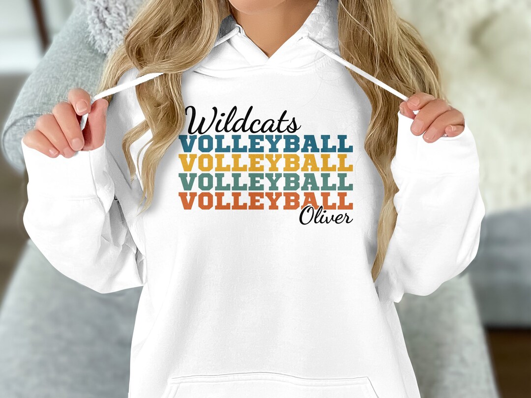Personalized Volleyball Mom Sweatshirt, Volleyball Mom Shirt ...