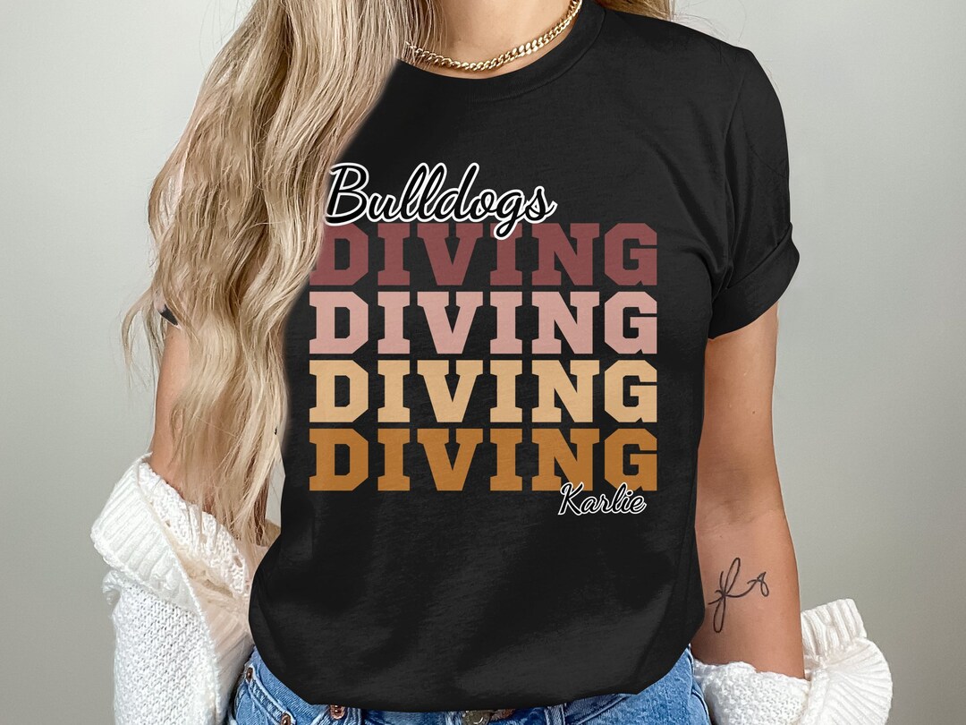 Personalized Diving Mom Sweatshirt, Diving Mom Shirt, Diving Mom Gift ...