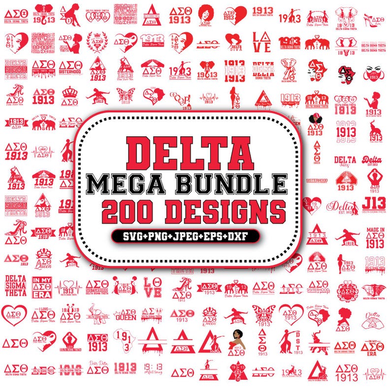 Delta Sigma Theta Svg,delta Svg,greek Letter Svg,dst 1913 Svg, DST ...