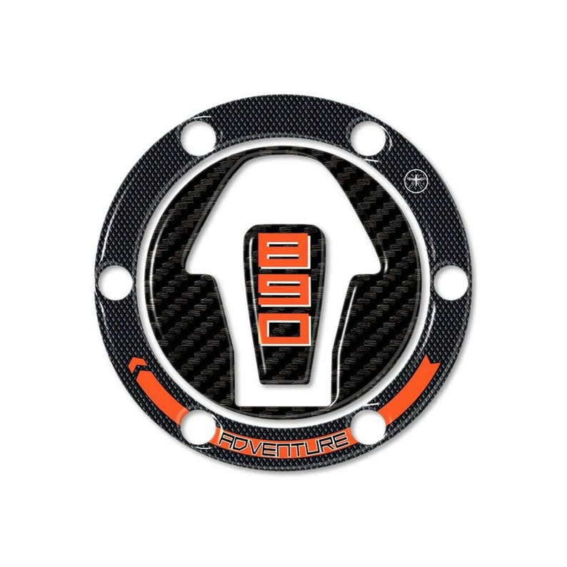 3D Gel Resin Motorcycle Cap Protector Sticker Compatible With KTM 890 ...