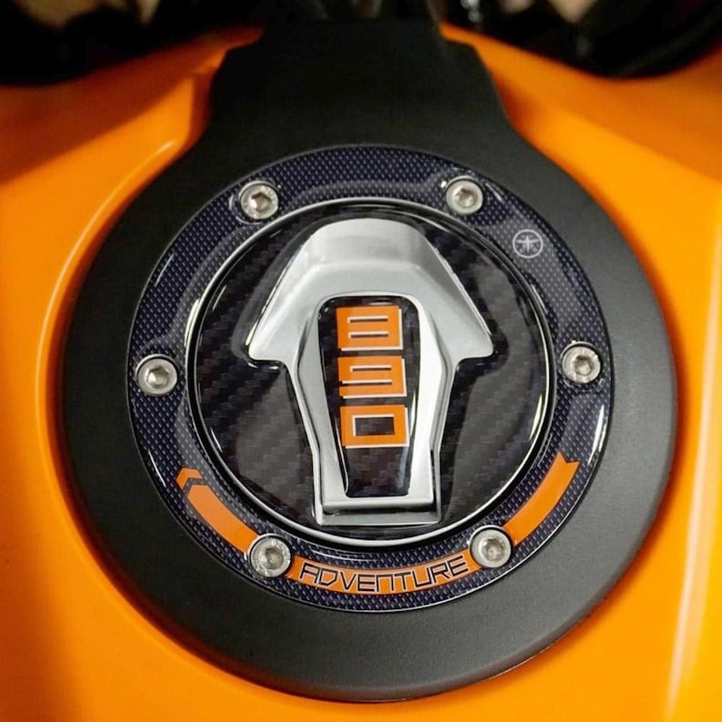 3D Gel Resin Motorcycle Cap Protector Sticker Compatible With KTM 890 ...