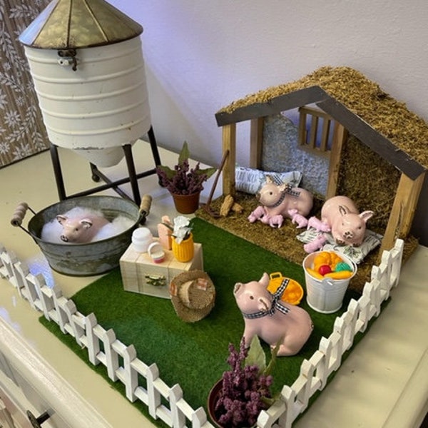 Barbie Dollhouse Farm - Etsy