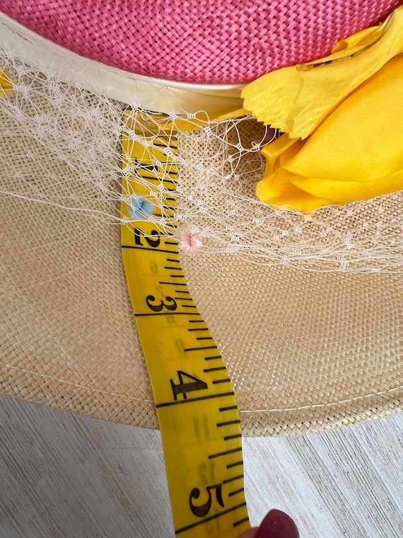 Vintage Joe Bill Miller Sisal Straw hat, Rainbow, Col… - Gem