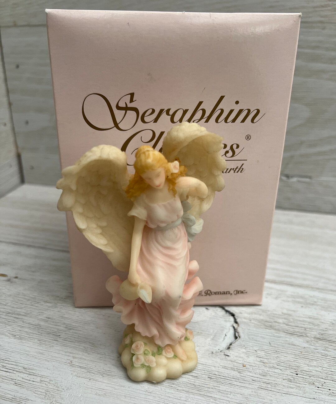 Seraphim Angel Small 5" Rosalie Natures Delight 1998 Angel With ...