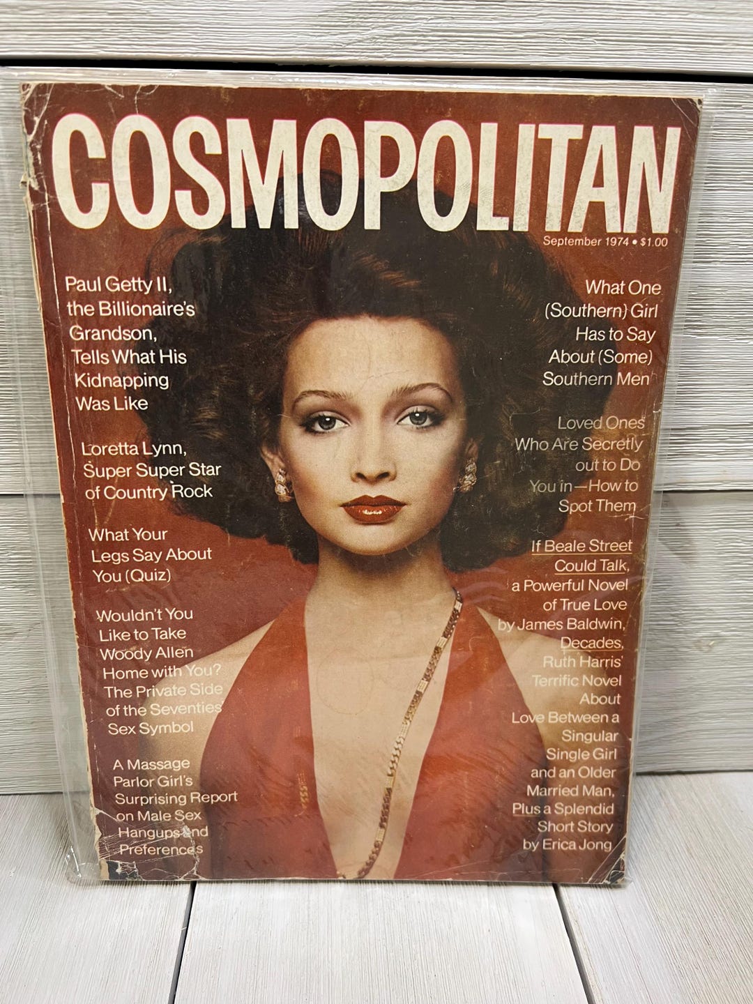 Cosmopolitan September 1974 Magazine, Intact Authentic Vintage Magazine ...
